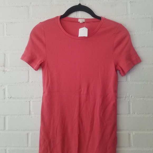 J. Crew | Tops | J Crew Nwt New Pink Short Sleeve Shirt Top S Coral ...